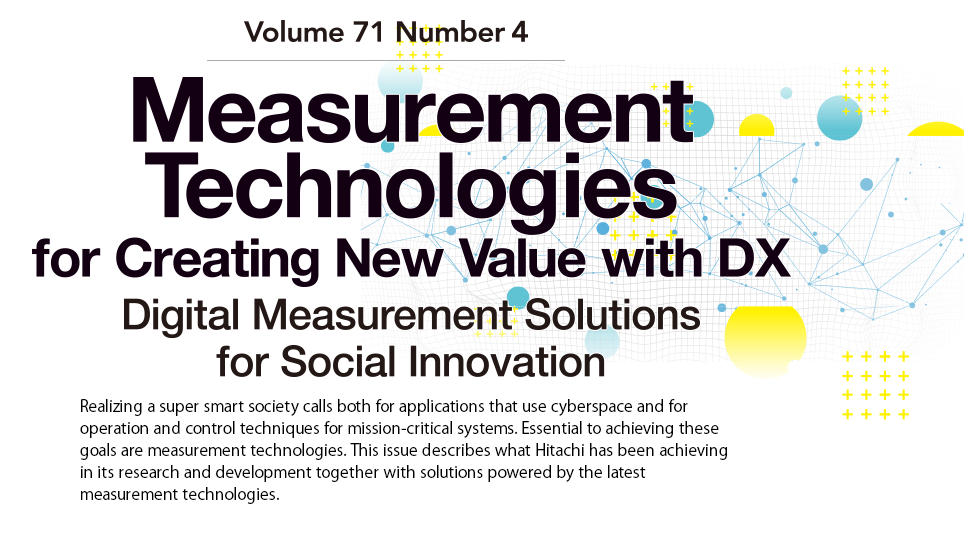 Measurement Technologies for Creating New Value with DX: Digital ...