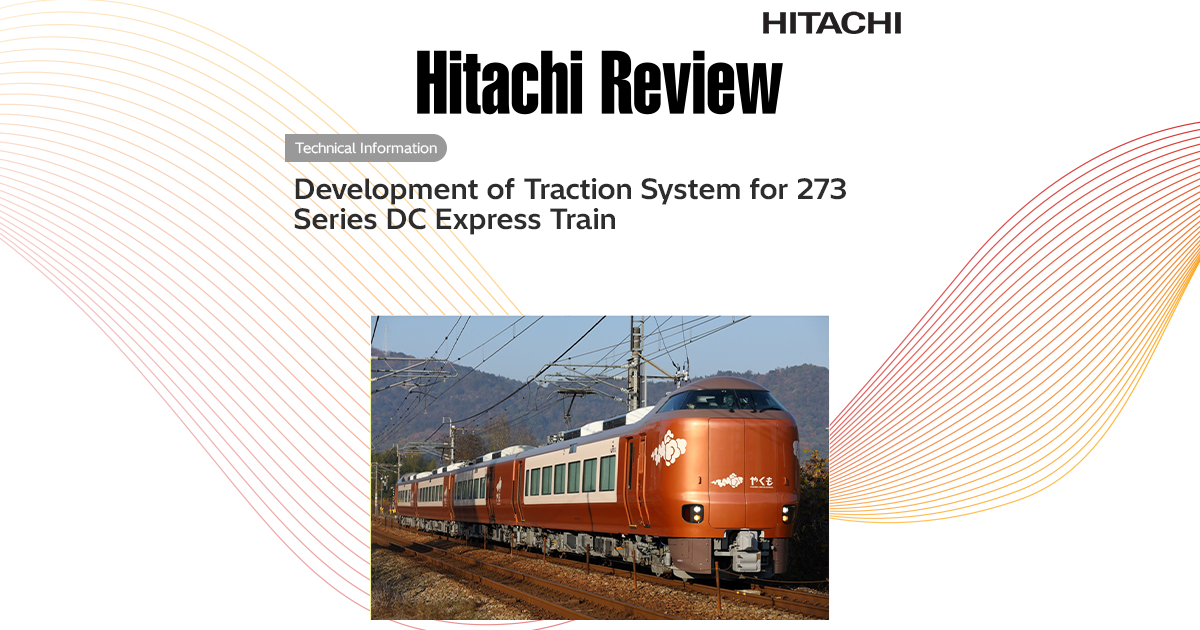 Development of Traction System for 273 Series DC Express Train ...